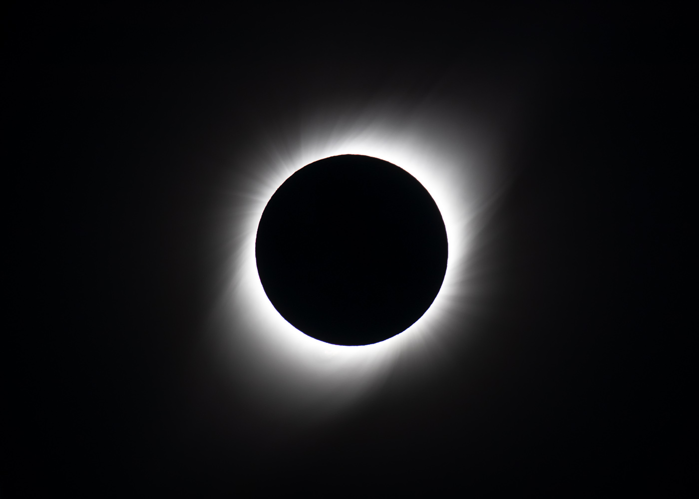 Black Hole Sun - Total solar eclipse, July 2nd 2019 - Lago Cuesta del Viento, San Juan, Argentina